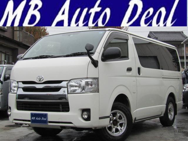 トヨタ ハイエースバン ロングDX GLパッケージ 3．0ディーゼルターボ4WD．Wエアコン．リアヒーター．ETCの中古車｜グーネット中古車