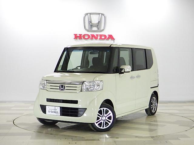 ホンダ N－BOX GSSパッケージ 禁煙／純正ナビ＆リヤカメラ／ETC／両側パワースライドドア／CD／DVD／フルセグ／USB／フルオートエアコン フルセグ地デジTV スマキー ナビTV ...