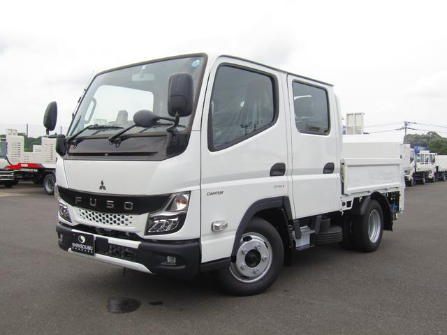 三菱ふそう キャンター 2t Wキャブ6人乗り 新明和垂直パワーゲート 最大昇降質量600kgの中古車｜グーネット中古車