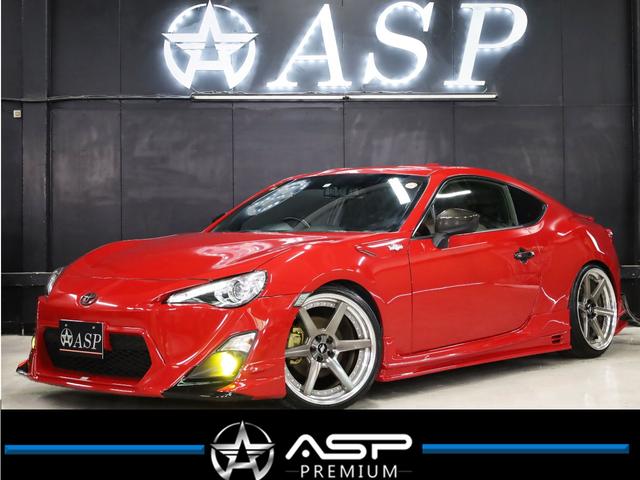 トヨタ 86 GT 6速マニュアル WORKジースト19インチAW BLITZ車高調 TRDエアロの中古車｜グーネット中古車