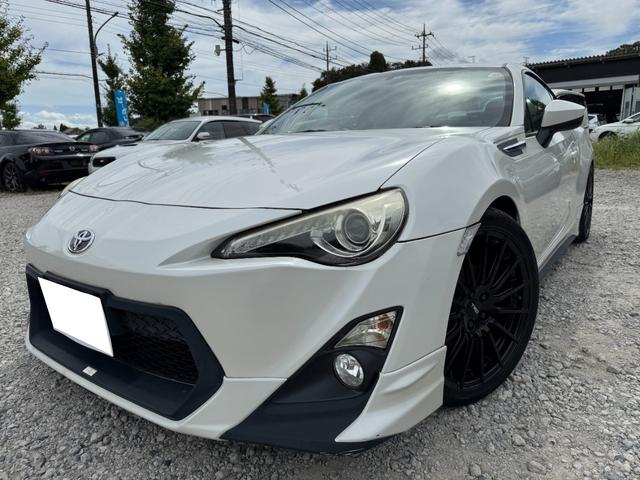 トヨタ 86 GT 6速MT純正ナビTRDエアロSTiマフラー車高調 HID LEDヘッドランプの中古車｜グーネット中古車