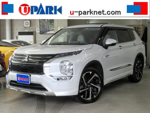 三菱 アウトランダーPHEV P スポーティPKG グレーレザー SRの中古車｜グーネット中古車