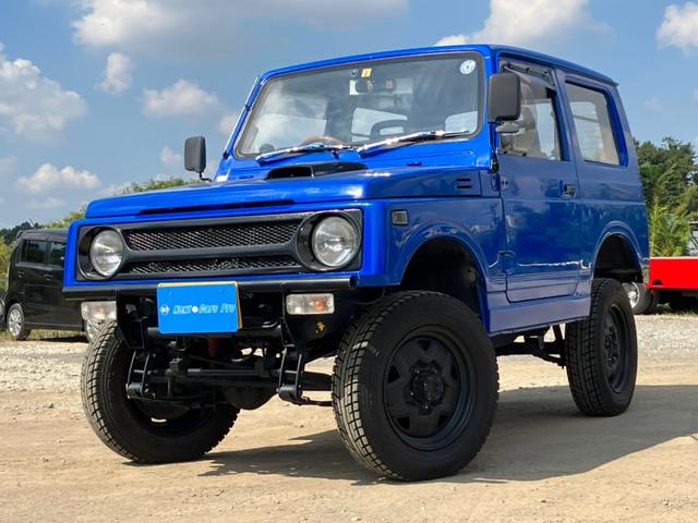 スズキ ジムニー リフトアップ 全塗装済 V－JA11V改 5速MTの中古車｜グーネット中古車