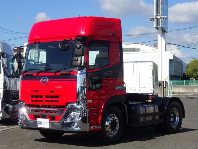 UDトラックス クオン トラクタ（シングル） ハイルーフ リアエアサス 第五輪11．5tの中古車｜グーネット中古車