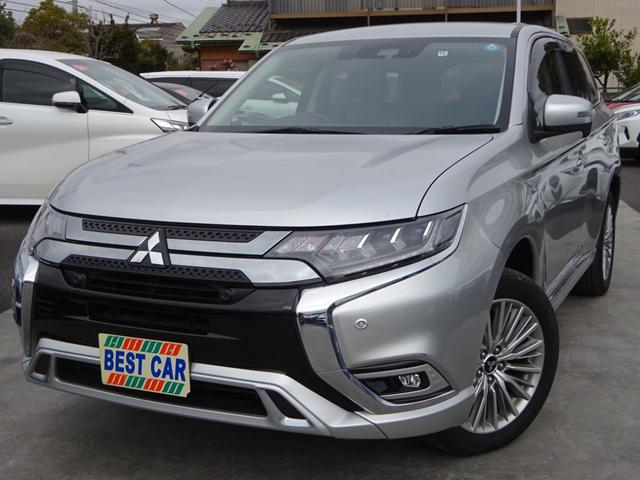 三菱 アウトランダーPHEV G 4WD 寒冷地仕様 ナビフルセグTVの中古車｜グーネット中古車