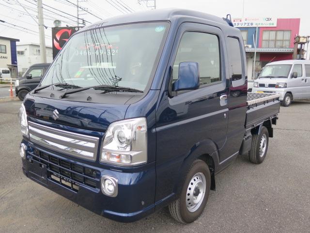 スズキ スーパーキャリイ X 4WD 5MT 純正ディスチャージヘッドランプ ブルートゥース対応9インチナビの中古車｜グーネット中古車