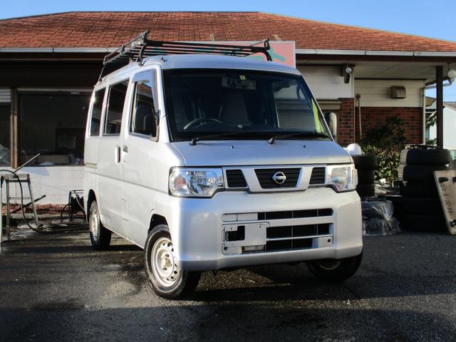 日産 NV100クリッパーバン DX 5MT 純正メモリーナビ フルセグ ETCの中古車｜グーネット中古車