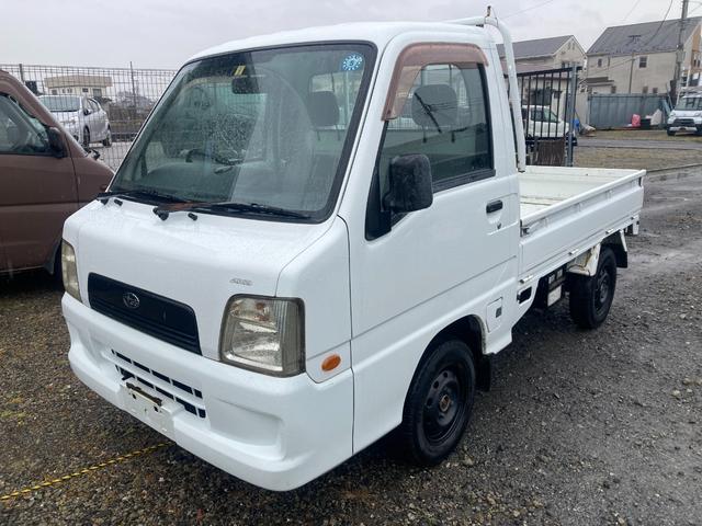 スバル サンバートラック TB 5速MT スイッチ切替式4WD エアコンの中古車｜グーネット中古車