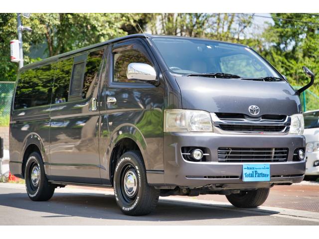 トヨタ ハイエースバン ロングスーパーGL 4WD 3．000cc 軽油ターボ タイミングベルト交換済の中古車｜グーネット中古車