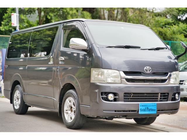 トヨタ ハイエースバン ロングスーパーGL 4WD 3．000cc 軽油ターボ 後席シートベルトの中古車｜グーネット中古車