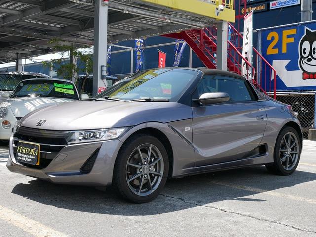 ホンダ S660 α 6MT モデューロサスペンション モデューロ16インチアルミホイ－ルの中古車｜グーネット中古車