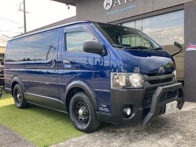 トヨタ ハイエースバン ロングスーパーGL 4WD 3．0ディーゼル オーバーフェンダーの中古車｜グーネット中古車