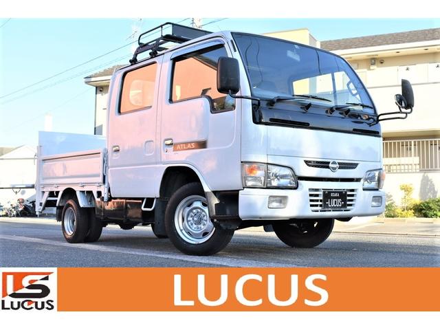 日産 アトラストラック WキャブロングスーパーローDX Wキャブパワーゲート PS PW 5MTの中古車｜グーネット中古車