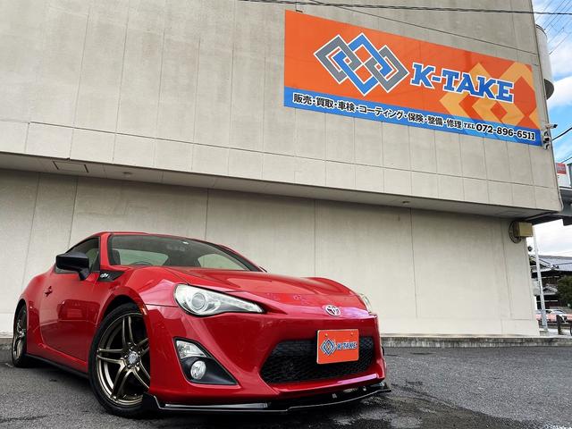 トヨタ 86 GT （ローダウン）（フロントスポイラー）（純正SDナビ）（バックカメラ）（フルセグTV）（ETC）（HIDヘッド）（スマートキー）（パドルシフト）（Bluetoothオーディオ ...