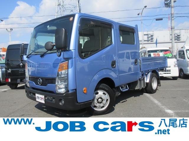 日産 アトラストラック WキャブフルスーパーローDX ワンオーナー 最大積載量1．25t 後輪Wタイヤの中古車｜グーネット中古車