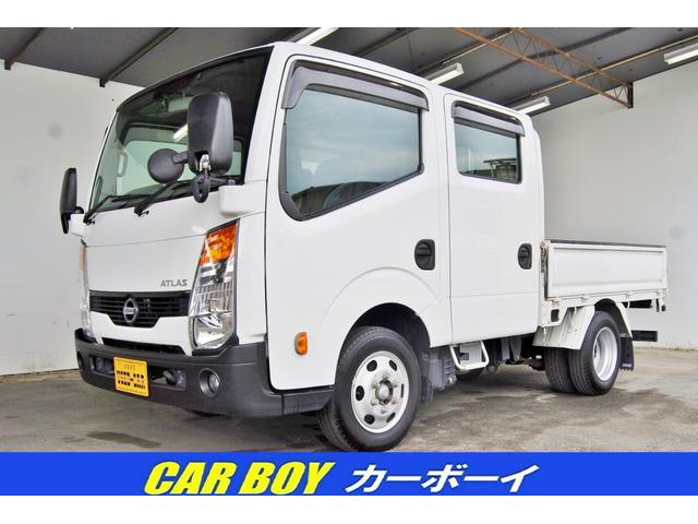 日産 アトラストラック WキャブフルスーパーローDX 1．25T AT車 整備記録簿8枚 PWの中古車｜グーネット中古車