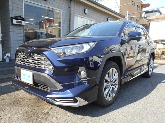 TOYOTA RAV4 G Z PACKAGE | 2019 | DARK BLUE | 58669 km | details.- Japanese used cars.Goo-net ...