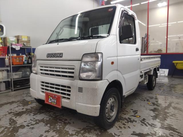 スズキ キャリイトラック KCエアコン パワステ 4WD 5速MTの中古車｜グーネット中古車