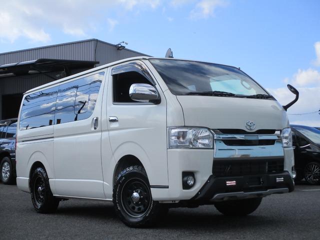 トヨタ ハイエースバン ロングスーパーGL 4WD 社外SDナビ 地デジの中古車｜グーネット中古車