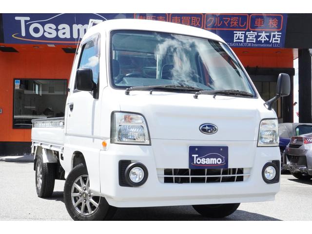【中古車】スバル サンバートラック TC－SC ハイルーフ／5速MT／スーパーチャージャー／4WD／スバル生産最終型／エアコン／パワステ／パワーウィンドウ／純正CDオーディオ／ヘッドライレベ ...