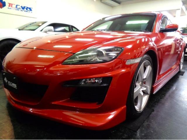 マツダ RX－8 タイプS AUTOEXEバンパーMAZDASPEEDエアロRENESISロータリーエンジン6MTミッションAUTOEXEステンマフラーAUTOEXE車高調MAZDASPEED ...