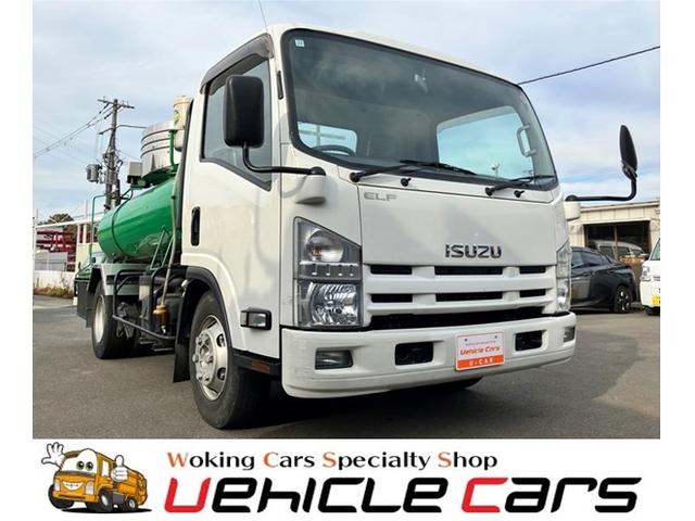いすゞ エルフトラック モリタエコノス製バキュームカー（衛生車）3700L 上物点検整備済み＆タンク内防錆処理済みの中古車｜グーネット中古車