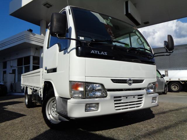 日産 アトラストラック ロングスーパーローDX 積載 1．5t 5MT 荷台木の中古車｜グーネット中古車