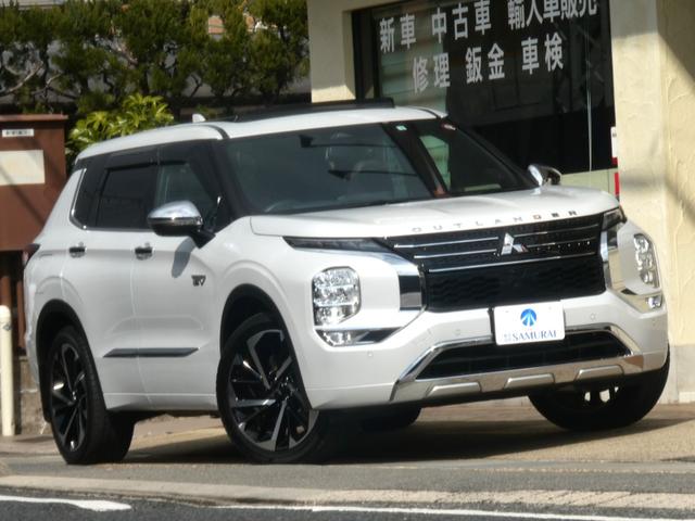 三菱 アウトランダーPHEV P 1オーナー 禁煙車 パノラマSRの中古車｜グーネット中古車
