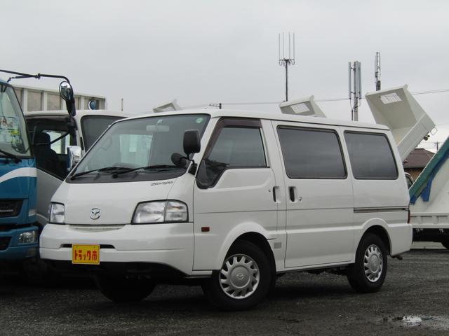 マツダ ボンゴバンDX 積載1．15t バックカメラ キーレス 積載1150kg バックカメラ キーレス 5速MT 左電動ミラー Wエアバッグ ABS PW AC ライトレベライザー ゴム ...