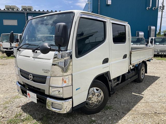 日産 NT450アトラス 4WD 2t積 セミロング Wキャブ メッキパーツの中古車｜グーネット中古車