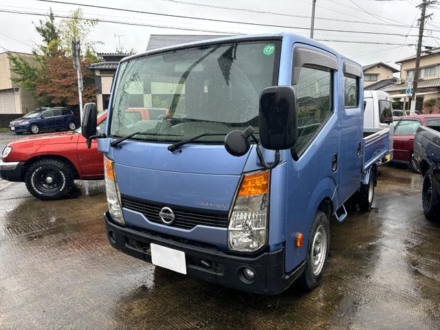 日産 アトラストラック WキャブスーパーローDX 1．25t ETC 坂道発進補助の中古車｜グーネット中古車