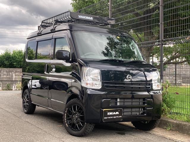 日産 NV100クリッパーバン GXターボ 4WD ワンオーナー YAKIMAルーフボックス 衝突被害軽減システムの中古車｜グーネット中古車