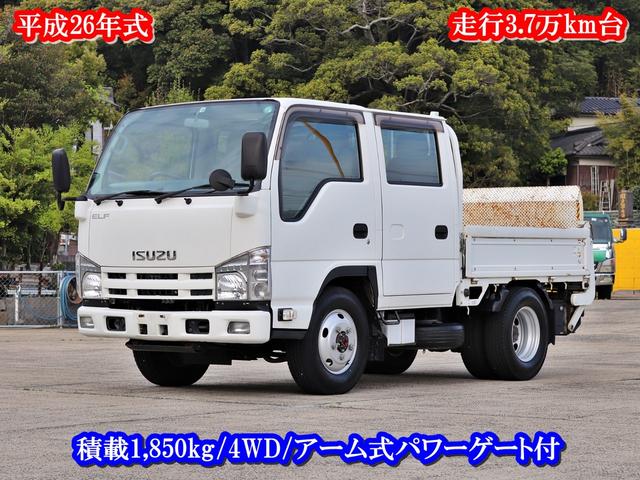 いすゞ エルフトラック 2t Wキャブ 4WDの中古車｜グーネット中古車