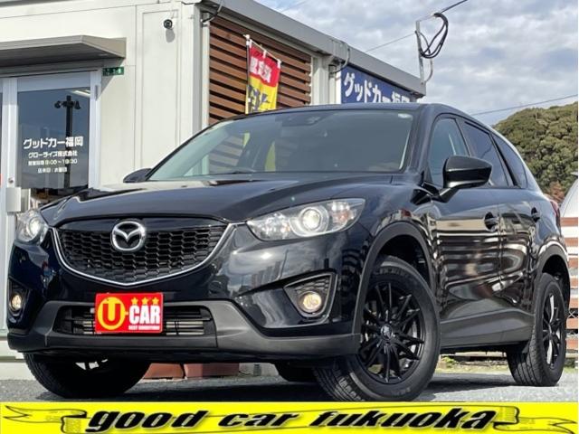 マツダ CX－5XD Lパッケージ 全国対応保証付き／4WD／ナビ・TV／バックモニター／フロント・サイドカメラ／社外アルミホイール／黒レザーシート／シートヒーター／パワーシート／クルーズ ...