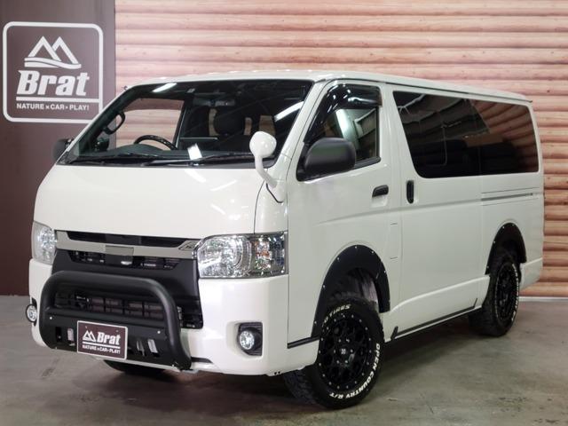 トヨタ ハイエースバン スーパーGL ダークプライムII エクストリームJ XJ04（サテンブラック）16AW トーヨーオープンカントリーの中古車｜グーネット中古車