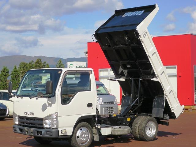 いすゞ エルフトラック 強化フルフラットローダンプ 2tダンプ フロア5MT 2WD ETCの中古車｜グーネット中古車