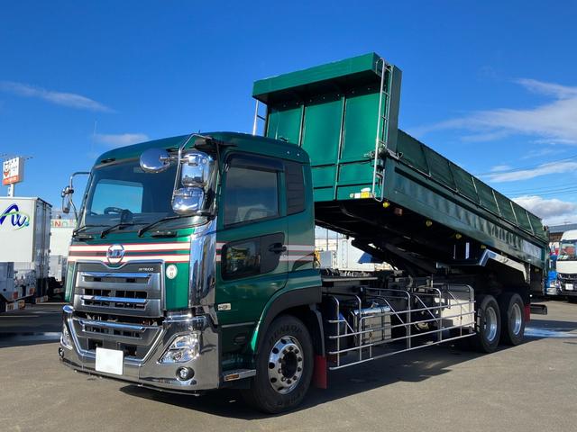 UDトラックス クオン 新明和 大型ダンプ 25tベースの中古車｜グーネット中古車
