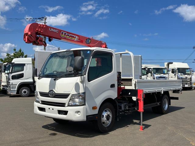 トヨタ ダイナトラック ユニック 4段クレーン（2．63t吊） ラジコン付の中古車｜グーネット中古車