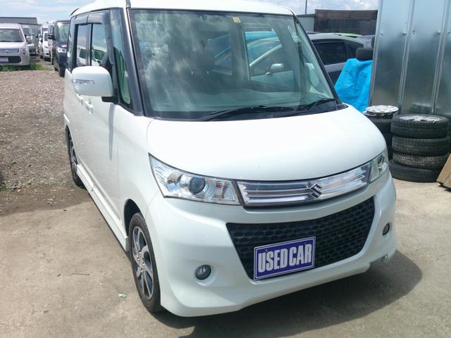 スズキ パレットSW XS 純正フルエアロ14インチAW SDナビTVフルセグバックカメラ 自動スライドドアの中古車｜グーネット中古車