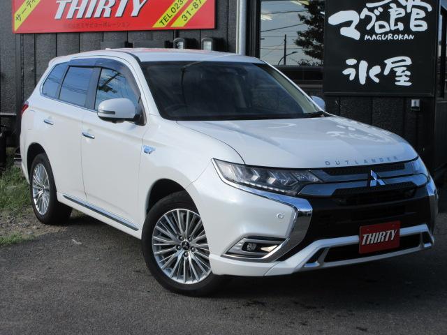 三菱 アウトランダーPHEV Gプラスパッケージ 純正SDナビTV 全周囲カメラ バックカメラの中古車｜グーネット中古車