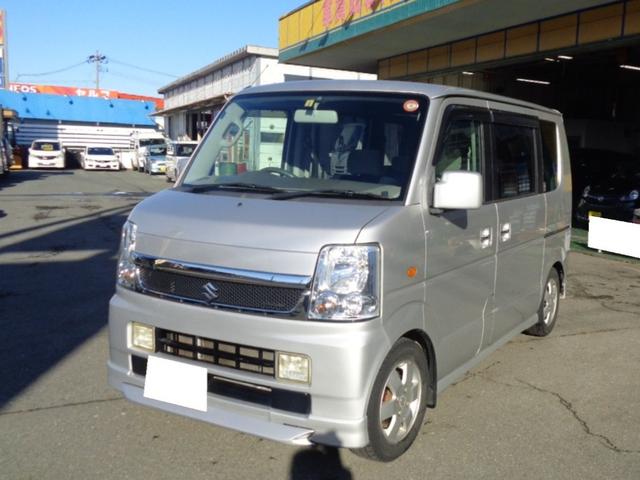 スズキ エブリイワゴン PZターボ 4WD 片側パワースライドドア ETCの中古車｜グーネット中古車
