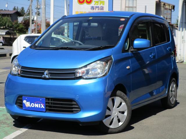 三菱 eKワゴン M 4WD アイドリングストップ シートヒーター 純正CDデッキの中古車｜グーネット中古車