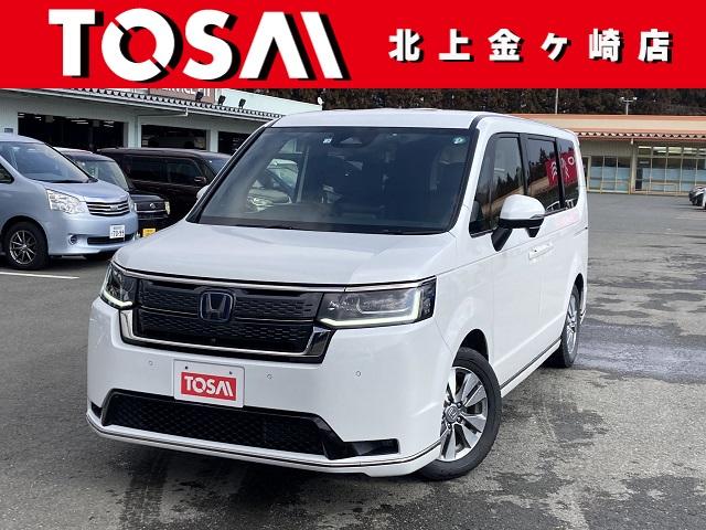HONDA STEPWAGON E:HEV SPADA | 2022 | PEARL WHITE | 30529 km | details.- Japanese used cars.Goo ...