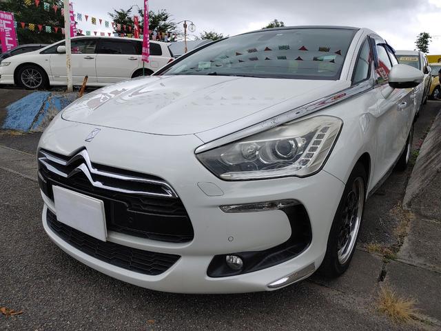 シトロエン DS5 シック ドライブレコーダー ETC ナビ クリアランスソナーの中古車｜グーネット中古車