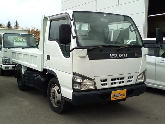 いすゞ エルフトラック 4WD フルフラットロー 2t Lゲートダンプの中古車｜グーネット中古車