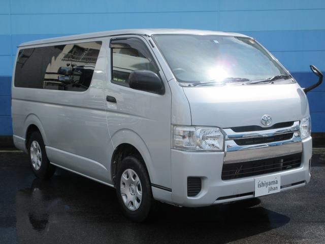トヨタ ハイエースバン DX GLパッケージ 4WD 9人乗 社外SDナビの中古車｜グーネット中古車