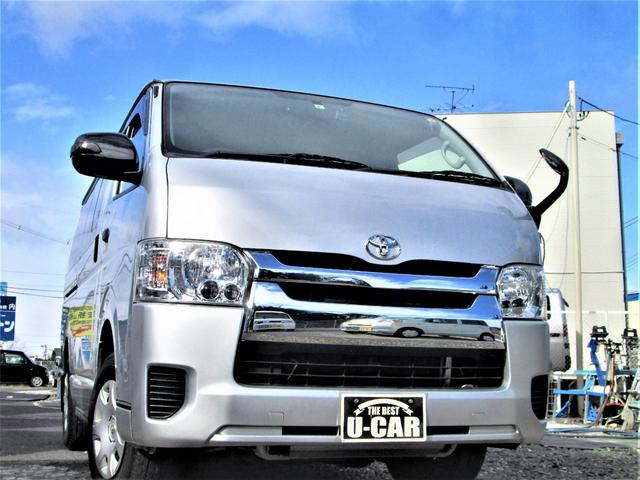 トヨタ ハイエースバン ロングDX 30ディーゼルターボ4WD 4型後期 GLルック TVナビの中古車｜グーネット中古車