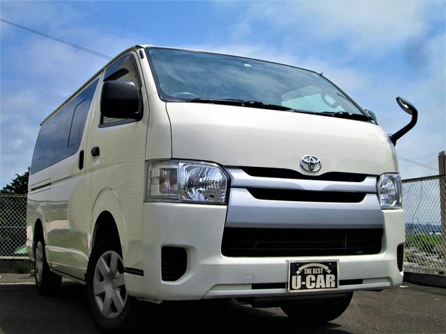 トヨタ ハイエースバン ロングDX 30ディーゼルターボ4WD Wエアコン リアヒーターの中古車｜グーネット中古車