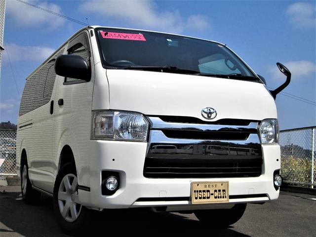 トヨタ ハイエースバン ロングDX 30ディーゼルターボ4WD Wエアコン リアヒーターの中古車｜グーネット中古車