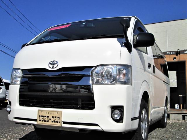 トヨタ ハイエースバン ロングDX 3000ディーゼルターボ4WD GLルック 電格ミラーの中古車｜グーネット中古車